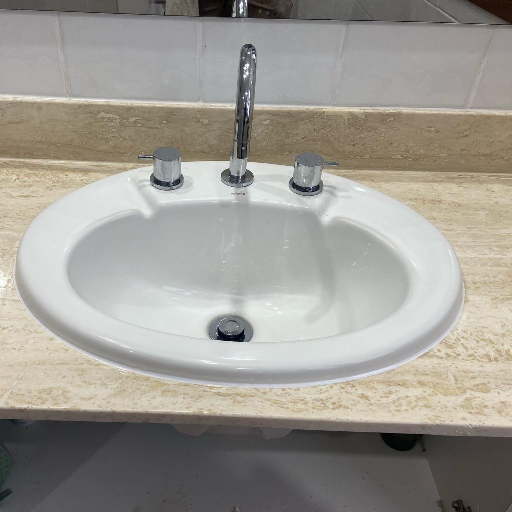 Stone Benchtop Crack Repair @ Robina - The Stone Restoration Company